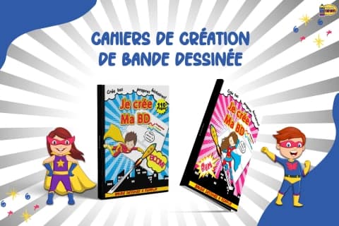 Faites jaillir la magie de la création de BD avec nos cahiers